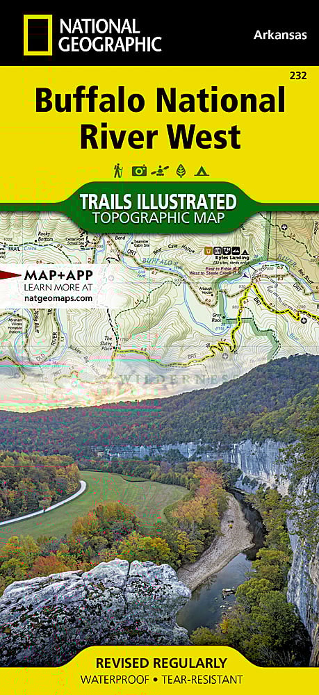 New edition of NatGeo maps for Buffalo River | The Compulsive Hiker