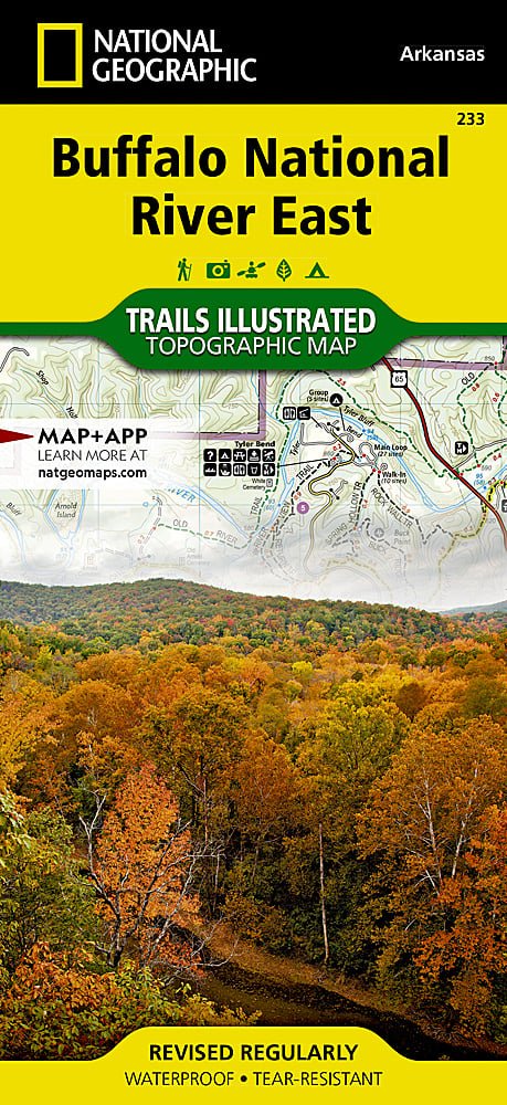 New edition of NatGeo maps for Buffalo River | The Compulsive Hiker